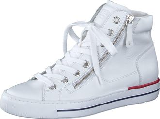 Paul Green Damen Bequemschuhe | Frauen Schn&uuml;rschuhe | Weite: E (Normal) | Halbschuhe | schn&uuml;rer | bequem | Schnuerschuhe,Wei&szlig; (White),40 EU / 6.5 UK