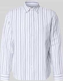 Selected Regular Fit Leinenhemd aus Baumwoll-Leinen-Mix Modell CLAY