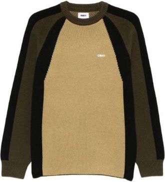 Obey | Raglan Crew Neck Sweater - L