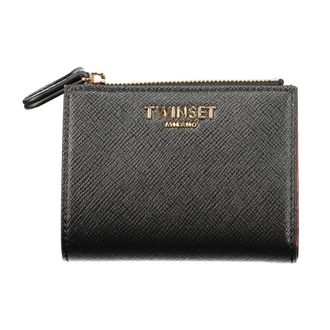 Twinset Portefeuille avec porte-monnaie - Femme - Accessoires - Noir - Taille: ONE Size