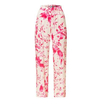 Riani Botanic Printed Palazzo Hose - - Trousers - Damen - Rosa - M