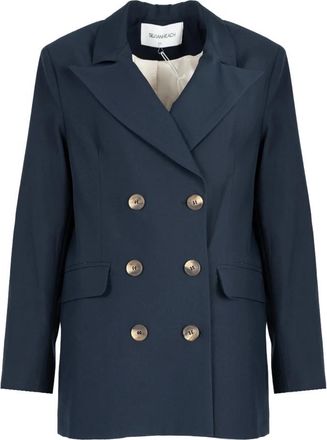 Silvian Heach Zweireihiger Blazer - - Jackets - Damen - Blau - M