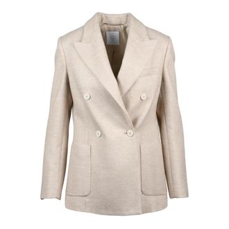 Eleventy Eleganter Zweireiher - - Jackets - Damen - Beige - S