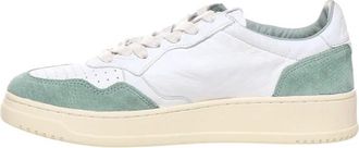 Autry Femme, Chaussures, Vert, Taille: 36 EU Medalist Low
