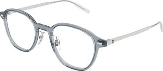 Montblanc Montblanc, Homme, Accessoires, Gris, Taille: 50 MM Mb0427O 003 Optical Frame