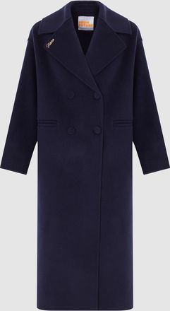 From Future Manteau Double Boutonnage Navy