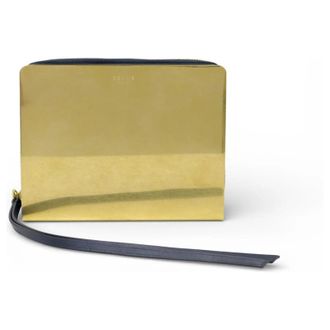 Celine Clutches - RARE VINTAGE MINAUDIERE CELINE PHOEBE PHILO GOLDFA - Gr. unisize - in Gold - f&uuml;r Damen