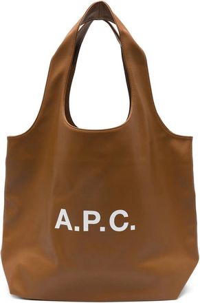 A.P.C. A. p.c. Logo Shopper Shoulder Bag