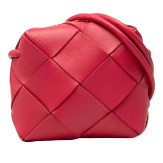Bottega Veneta Pre-owned Gewebte Kamera-Tasche - - Pre-owned - Damen - Rosa - ONE SIZE