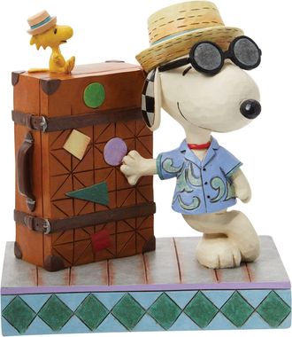 Enesco Peanuts by Jim Shore Snoopy und Woodstock Urlaubsfigur