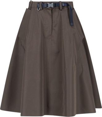 Prada Technical Canvas Skirt