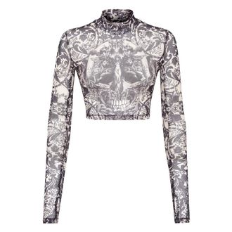Philipp Plein Damen, Oberteile, Mehrfarbig, MGr&ouml;&szlig;e