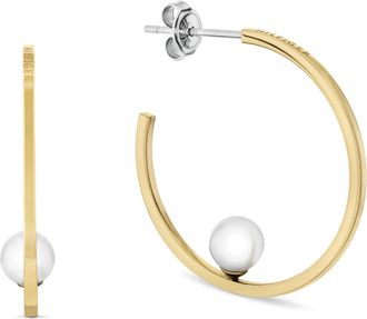 Tommy Hilfiger Jewelry Creolen für Damen in Gelbgold mit Glasperlen - 2780964