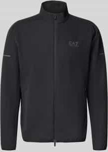 Emporio Armani Regular Fit Sweatjacke mit Logo-Print Modell Ventus