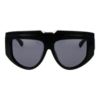 Max Mara Womens Black Acetate Sunglasses