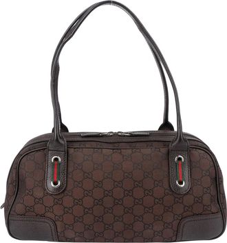 Gucci Crossbody Bags - Gucci GG Monogram Princy Handbag - Gr. unisize - in Braun - für Damen