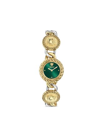 Versace montre Medusa Head 28 mm - Vert