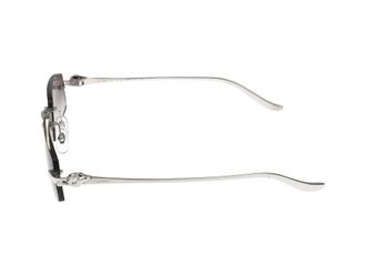 Cartier Unisex Sunglasses Ct0505s 002 Silver Grey 58-16-135 Metal