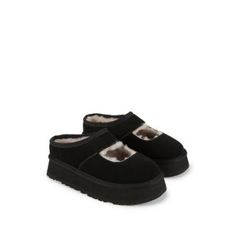 UGG Chaussons Mary Jane en cuir de vache
