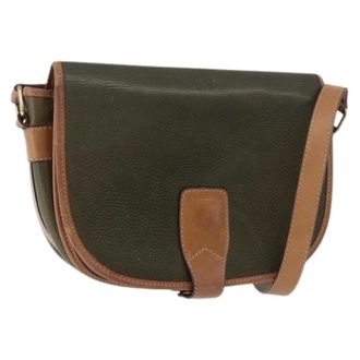 Celine Sac bandouli&egrave;re vintage doccasion - Femme - Pre-owned - Vert - Taille: ONE Size