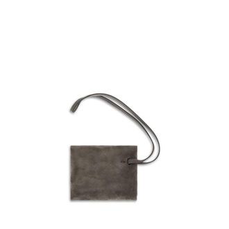 Brunello Cucinelli Suede Envelope Card Case - Brown
