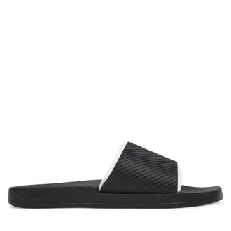 Calvin Klein Jeans Pantoletten Calvin Klein Jeans Slide Rubber Neoprene Text YM0YM01234 Schwarz