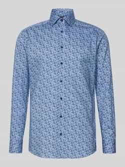 Olymp Regular Fit Businesshemd aus reiner Baumwolle mit Kentkragen