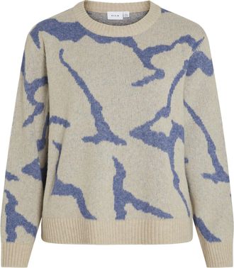 Vila Female Strickpullover Rundhals