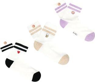 Cabaia Coffret 3 paires chaussettes brod&eacute;es - Cabaia