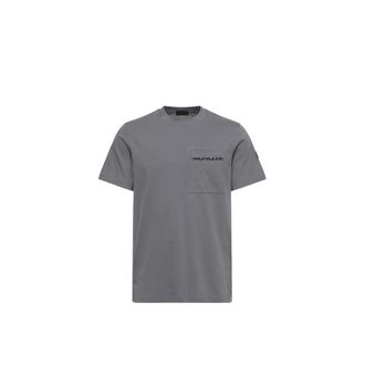 Moncler Moncler Logo Cotton Jersey T-shirt, Men, Gray, Size: 3xl