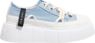 INUIKII Low-Top Sneaker - MATILDA CANVAS LOW - Gr. 41 (EU) - in Blau - für Damen