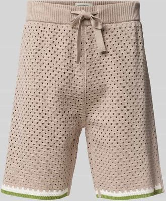 Scotch & Soda Regular Fit Shorts mit Lochmuster