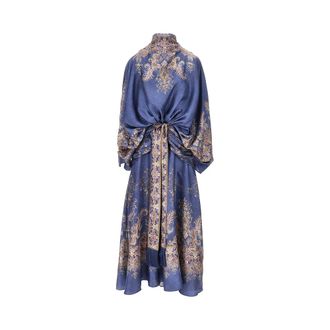 Zimmermann Valiant Batwing Kleid - - Dresses - Damen - Blau - L