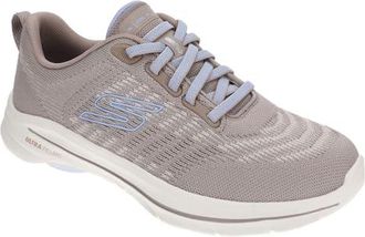 Skechers Baskets GO Walk 8 Britt pour Femme, Taupe, 37 EU, Taupe, 37.5 EU