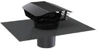 Atlantic Clim & Ventil - Chapeau de toiture CP PERFORMANCE - Diam&egrave;tre 160mm - Gris ardoise - Atlantic