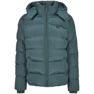 Urban Classics Steppjacke mit Kapuze f&uuml;r Herren (Flaschengr&uuml;n)
