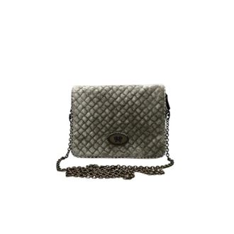 Bottega Veneta Pre-owned Wool Shoulder Bag - - Pre-owned - Damen - Grau - ONE SIZE