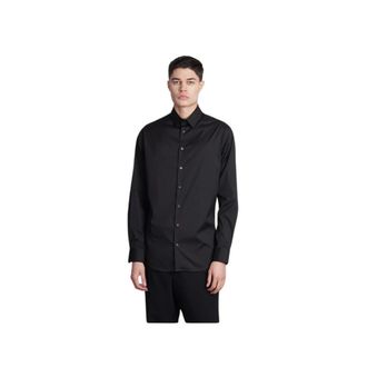 Emporio Armani Hemd mit Kentkragen - - Shirts - Herren - Schwarzk - 7XL
