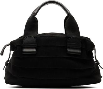 Ferragamo sac à main Nylon Tiered Grosgrain (2000-2020) - Noir