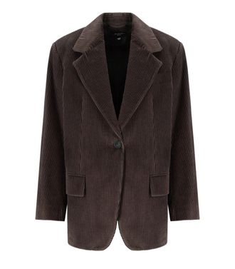 Weekend by Max Mara BLAZER &Agrave; SIMPLE BOUTONNAGE FORMIA CHOCOLATE MAX MARA WEEKEND