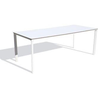 Ezpeleta Ezpeleta - meet - Gartentisch 8 Personen, Aluminium mit Epoxid-Finish