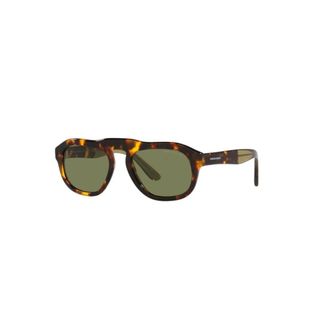 Giorgio Armani Homme, Accessoires, Brun, Taille: ONE Size Acetate Square Frame Lunettes de soleil