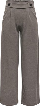 Jacqueline de Yong JdY Damen Jdygeggo Life New Long Pant JRS Noos Breites Bein Culotte, Chocolate Brown, L / 34L EU