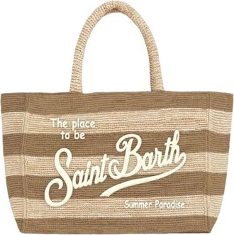 MC2 Saint Barth Femme, Sacs, Beige, Taille: ONE Size Vanity Tote