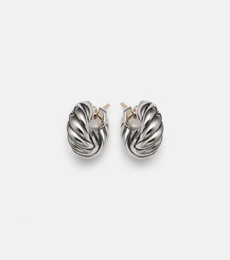 David Yurman Ohrringe Sculpted Cable aus Sterlingsilber