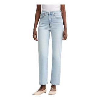 Levi's Ribcage Straight Ankle Jeans - - Jeans - Damen - Blau - W30 L27