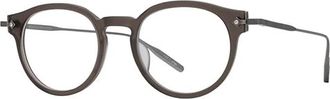 Barton Perreira unisex, Accessoires, Gris, Taille: 47 MM Eugene Optical Frame