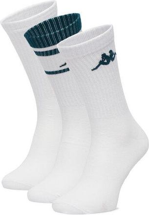 Kappa Lange Socken CEO_KR_SUPERT_SS26(3-PACK) Wei&szlig;