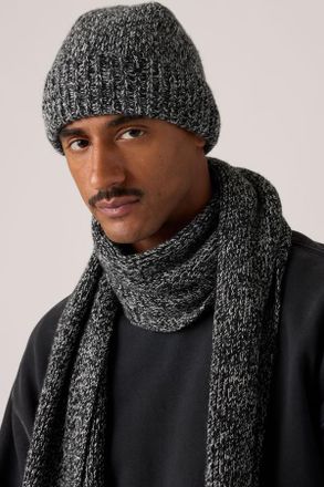 Levi's Essential Holiday Beanie - Femme - Noir / Anthracite Night - One Size