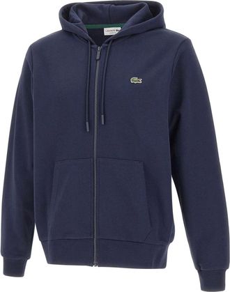 Lacoste Homme, Sweatshirts et sweats &agrave; capuche, Bleu, Taille: 3XL Sweat &agrave; capuche zipp&eacute;